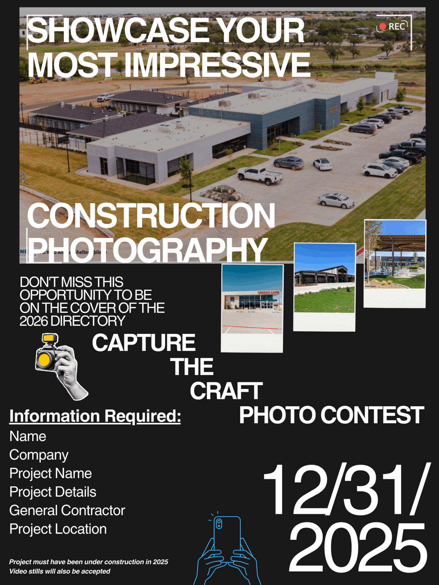 2026 Member Directory Cover Photo Contest – West Texas AGC